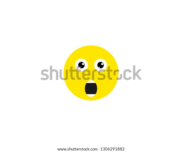 Emoticon Logo Template Illustration Design Vector Stock Vector (Royalty ...