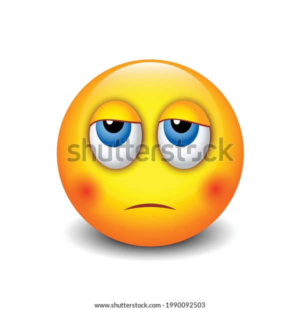 Emoticon rollende Augen, Emoji - Vektorgrafik: Stock-Vektorgrafik ...