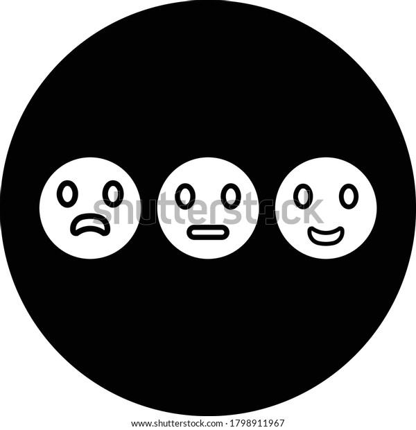 Emotion Express Emoji Icon Design Stock Vector (Royalty Free ...