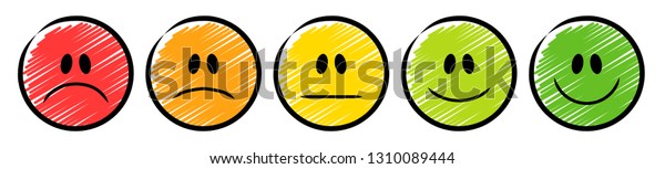Emotion Scale Sad Happy Hatched Vector Stock Vector (Royalty Free ... Emotion Scale Sad Happy Hatched Vector Stock Vector (Royalty Free ...
