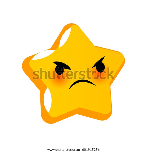 Emotional Grudge Faces Star Smiles Vector: เวกเตอร์สต็อก (ปลอดค่า ...