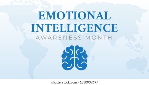 Emotional Intelligence Background Banner Illustration Stock Vector ...