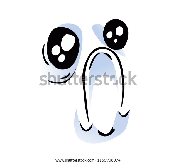 Emotional Sticker Internet Meme Everyday Expressions Stock Vector ...