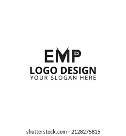 Emp Logo Design Professional Logo Stock Vector (Royalty Free ...