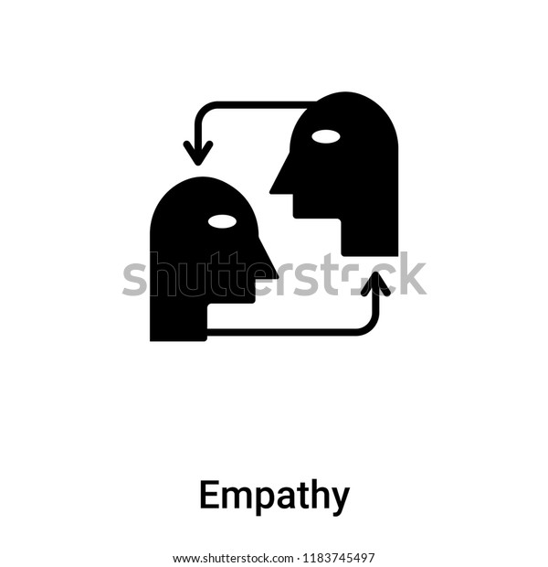 Empathy Icon Vector Isolated On White 库存矢量图（免版税）1183745497 | Shutterstock