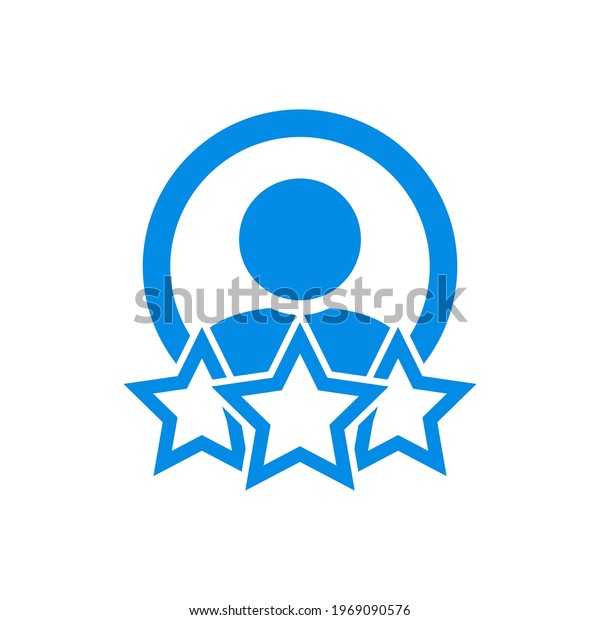 Employee Appreciation Icon Review Vector Icon Stock Vector (Royalty ...