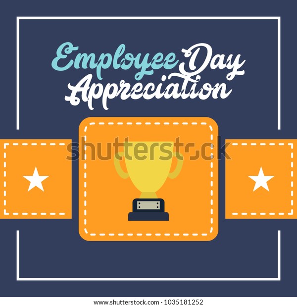 Employee Appreciation Illustration Stock Vector (Royalty Free) 1035181252