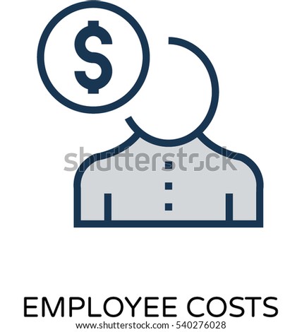 Employee Cost Vector Icon Stock Vector (Royalty Free) 540276028 ...