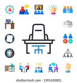 Employee Icon Set 17 Flat Employee Stock Vector (Royalty Free ...