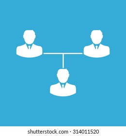 Employee Network Icon Stock Vector (Royalty Free) 314011520 | Shutterstock