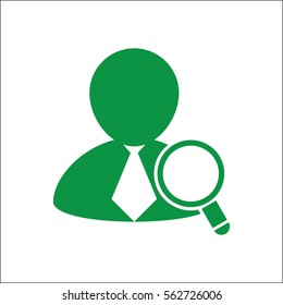 Employee On White Background Stock Vector (Royalty Free) 562726006 ...