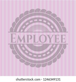 Employee Pink Emblem Stock Vector (Royalty Free) 1246349131 | Shutterstock