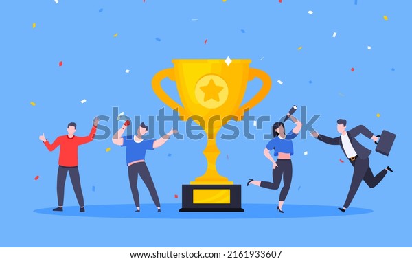 Reconocimiento de empleados o trabajadores orgullosos: vector de stock ...