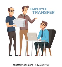 Employee Replacement Worker Turnover Stock Illustration Stock Vector ...