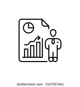 13,967 Employee report vector icon Images, Stock Photos & Vectors ...