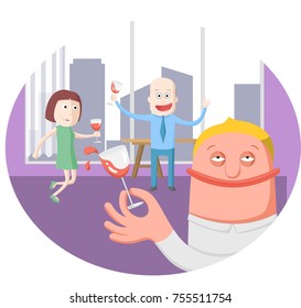 Employees Party Office Stock Vector (Royalty Free) 755511754 | Shutterstock