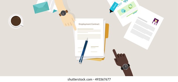 21,824 Employment contract Stock Vectors, Images & Vector Art ...