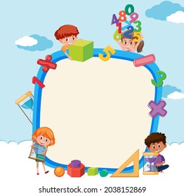 667 Kids borders for maths Images, Stock Photos & Vectors | Shutterstock