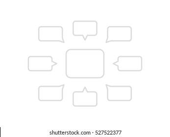 Empty Diagram Design Stock Vector (Royalty Free) 527522377 | Shutterstock