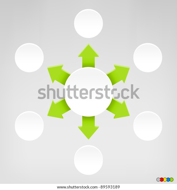 Empty Diagram Eps 8 Format High Stock Vector (Royalty Free) 89593189 ...