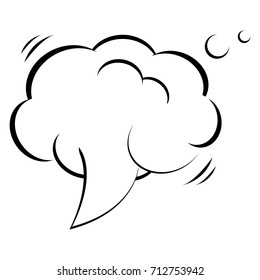 Empty Frame Monochrome Cloud Template: ilustrações stock 736966726 ...