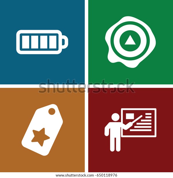 Empty Icons Set Set 4 Empty Stock Vector (Royalty Free) 650118976 ...