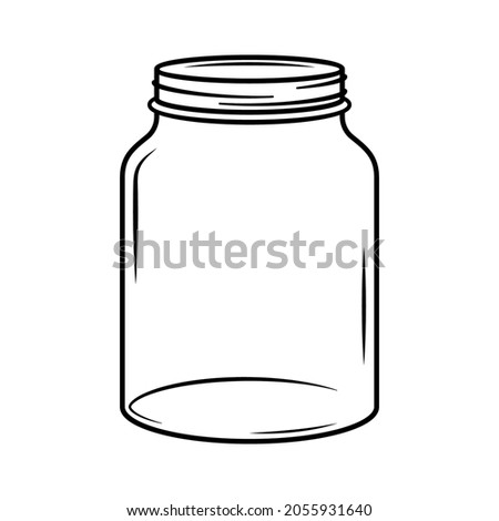 Empty Jar Drawing | Free download on ClipArtMag