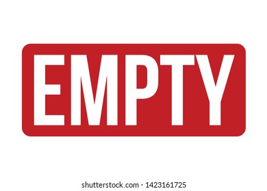 Empty Rubber Stamp Red Empty Stamp Stock Vector (Royalty Free ...