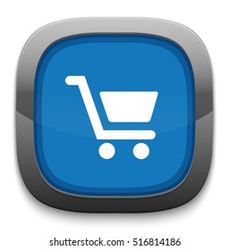 Empty Shopping Cart Icon Stock Vector (Royalty Free) 516814186 ...