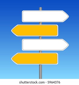 1,933 Multi direction road sign Images, Stock Photos & Vectors ...
