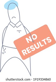 Empty State Design No Results Show Stock Vector (Royalty Free ...