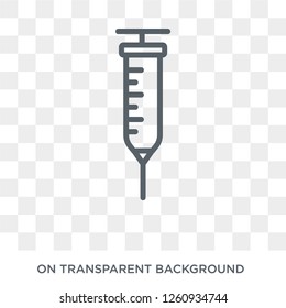 Empty Syringe Icon Trendy Flat Vector Stock Vector (Royalty Free ...