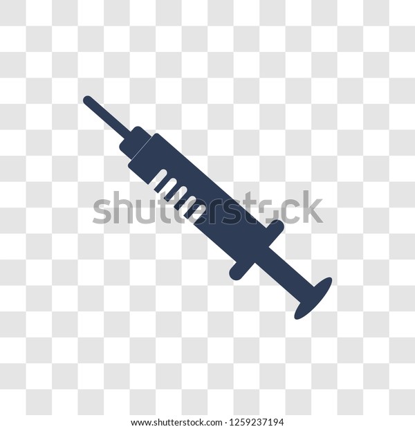 Empty Syringe Icon Trendy Empty Syringe Stock Vector (Royalty Free ...