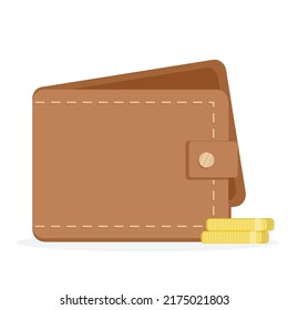 Empty Wallet Wallet Without Money Symbol Stock Vector (Royalty Free ...