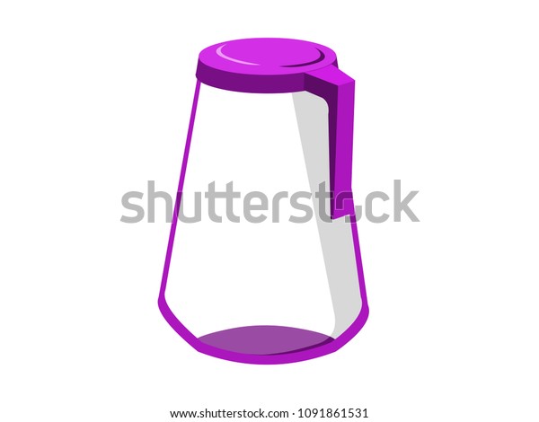 Empty Water Jug Cartoon Vector Image Stock Vector (Royalty Free ...