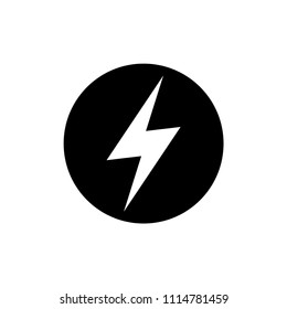 Energy Bolt Power Icon Vector Stock Vector (Royalty Free) 1114781459 ...
