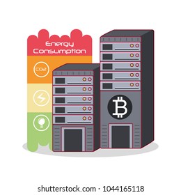 Energy Consumption Design Stock Vector (Royalty Free) 1044165118 ...