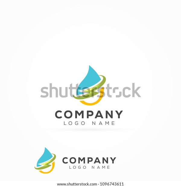 Energy Fuel Drop Logo Stock Vector (Royalty Free) 1096743611 | Shutterstock