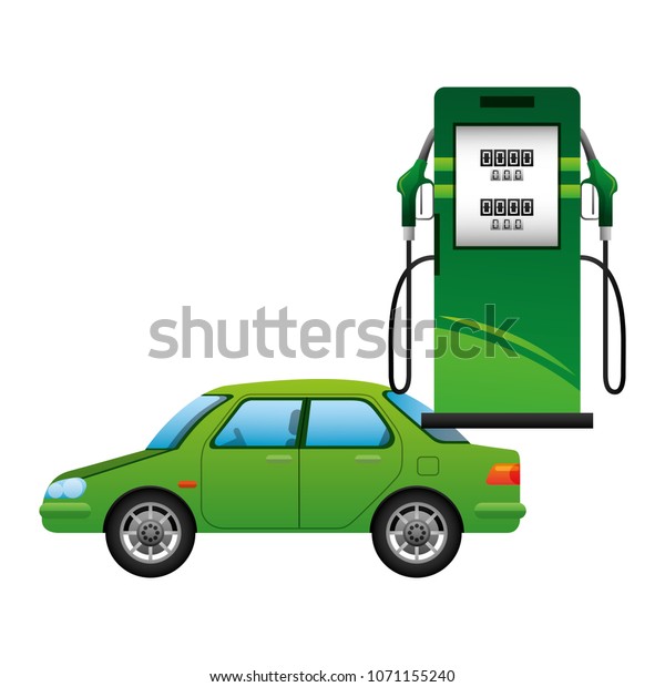 Energy Fuel Pump Car Stock Vector (Royalty Free) 1071155240 | Shutterstock