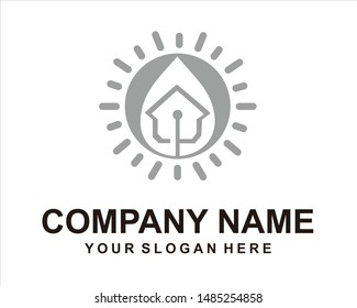 Energy House Logo Vector Design Stock Vector (Royalty Free) 1485254858 ...