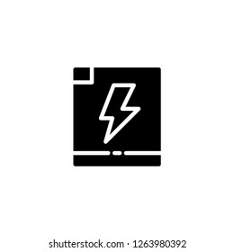 Energy Icon Lighting Logo App User Stock Vector (Royalty Free) 1263980392
