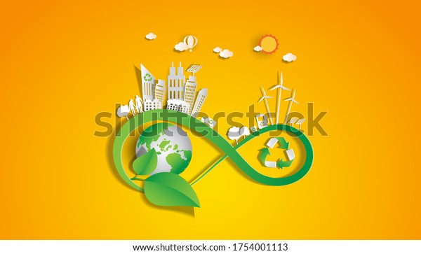 Energy Ideas Save World Concept Power Stock Vector (Royalty Free ...