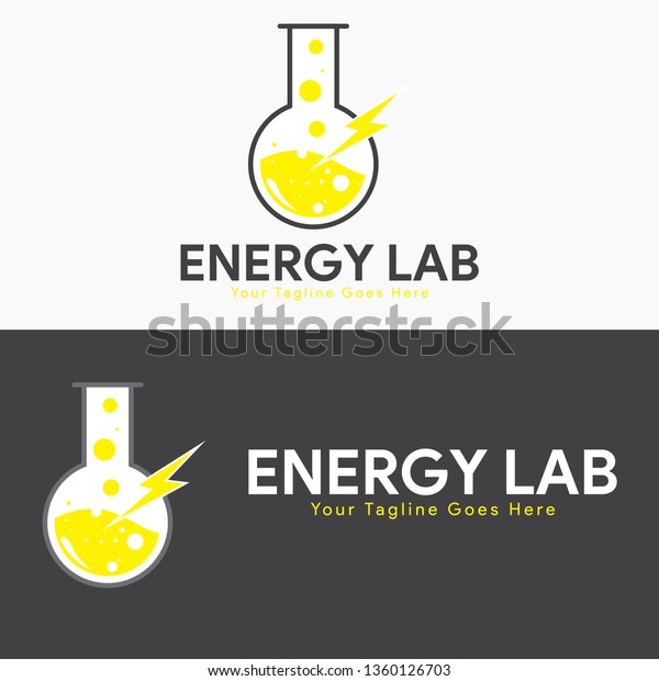 Energy Laboratory Logo Stock Vector (Royalty Free) 1360126703 ...