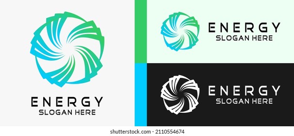 Energy Logo Design Template Creative Abstract Stock Vector (Royalty ...