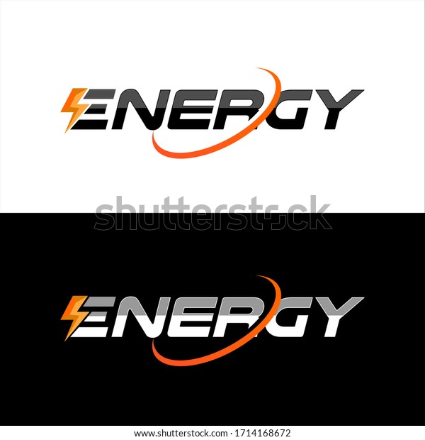 Energy Logo Dynamic Modern Energy Logo Stock Vector (Royalty Free ...