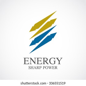 Energy Sharp Ribbon Flying Abstract Vector Stock Vector (Royalty Free ...