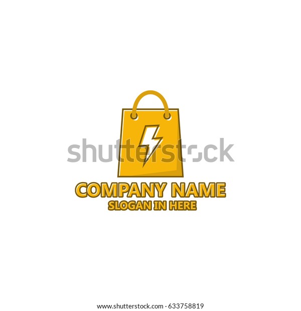 Energy Shop Logo Template Design Stock Vector (Royalty Free) 633758819 ...