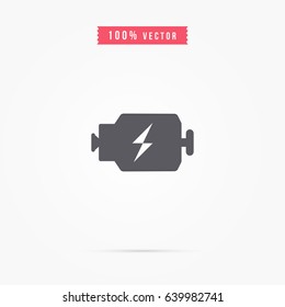 Engine Icon Car Detail Stock Vector (Royalty Free) 639982741 | Shutterstock