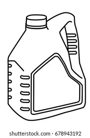 Engine Oil Outline Icon Stock Vector (Royalty Free) 678943192