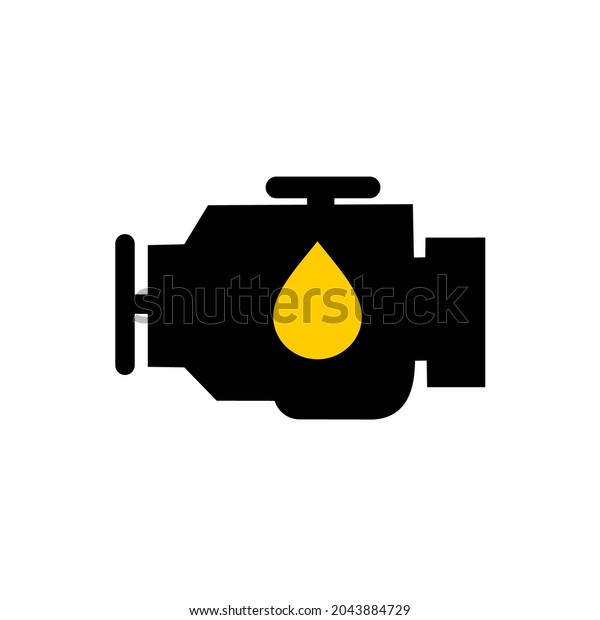 Engine Oil Symbol Icons Vector Stock Vector (Royalty Free) 2043884729 ...
